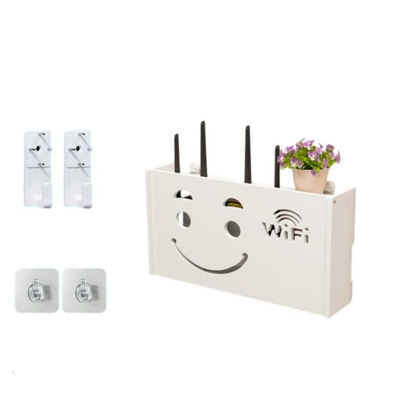 Крепежная коробка для роутера и модема, Большой - Стиль C