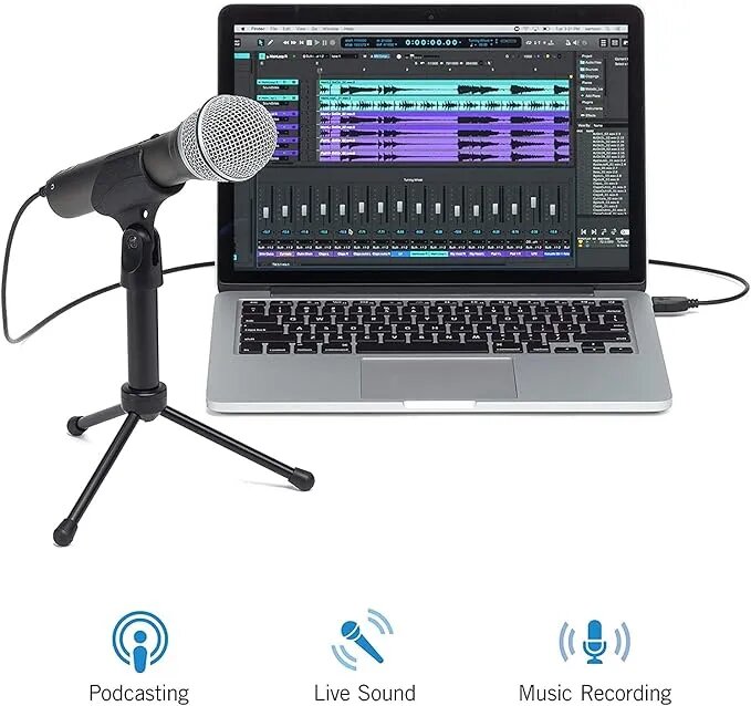 Samson Микрофон студийный, темно-серый
