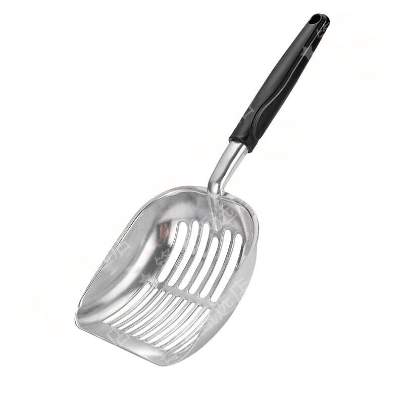 Утолщенный совок для кошачьего туалета из алюминиевого сплава, большой совок для собачьего туалета, специальный удлиненный совок для уборки кошачьих экскрементов Le De Zhu