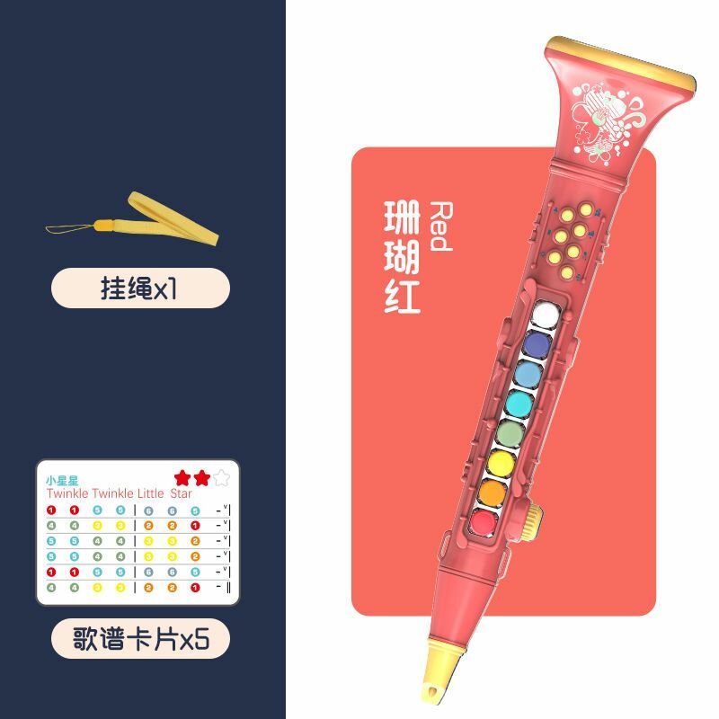 Детский саксофон, детская труба, кларнет, электрический духовой инструмент, коллекция для начинающих, легкая в освоении портативная музыкальная игрушка