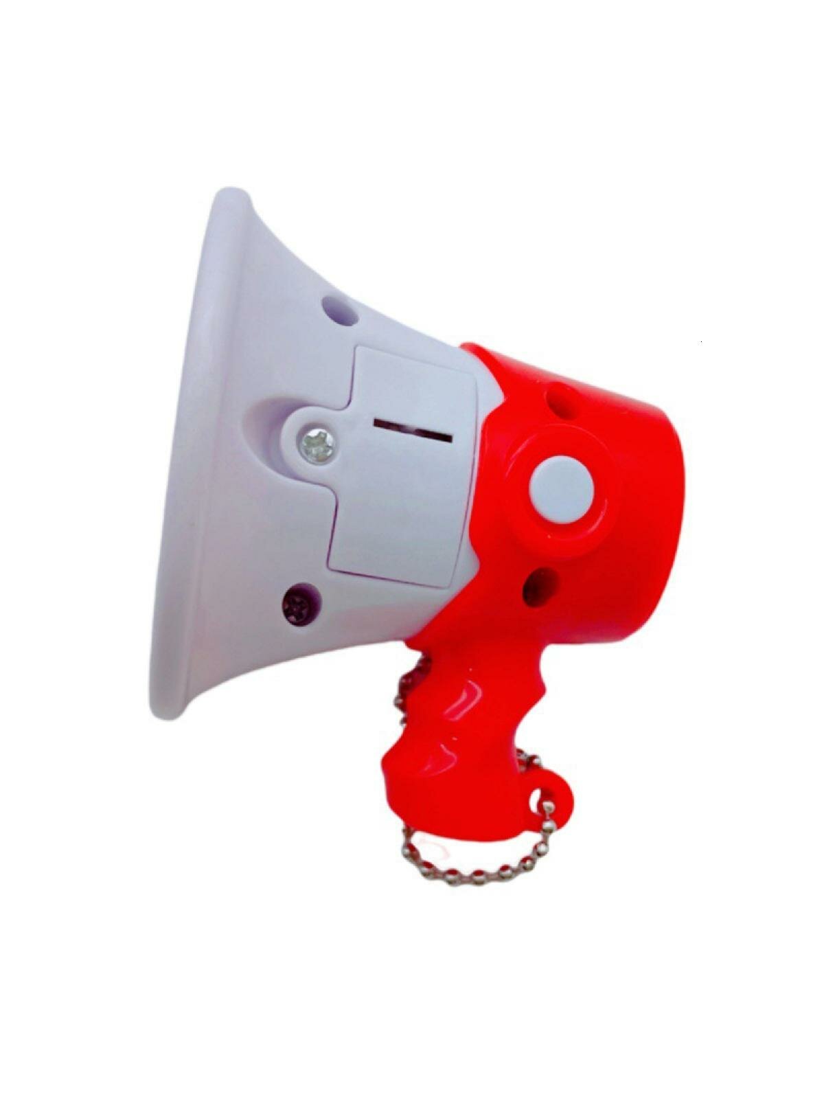 Портативный мини-усилитель голоса с функцией записи, красный