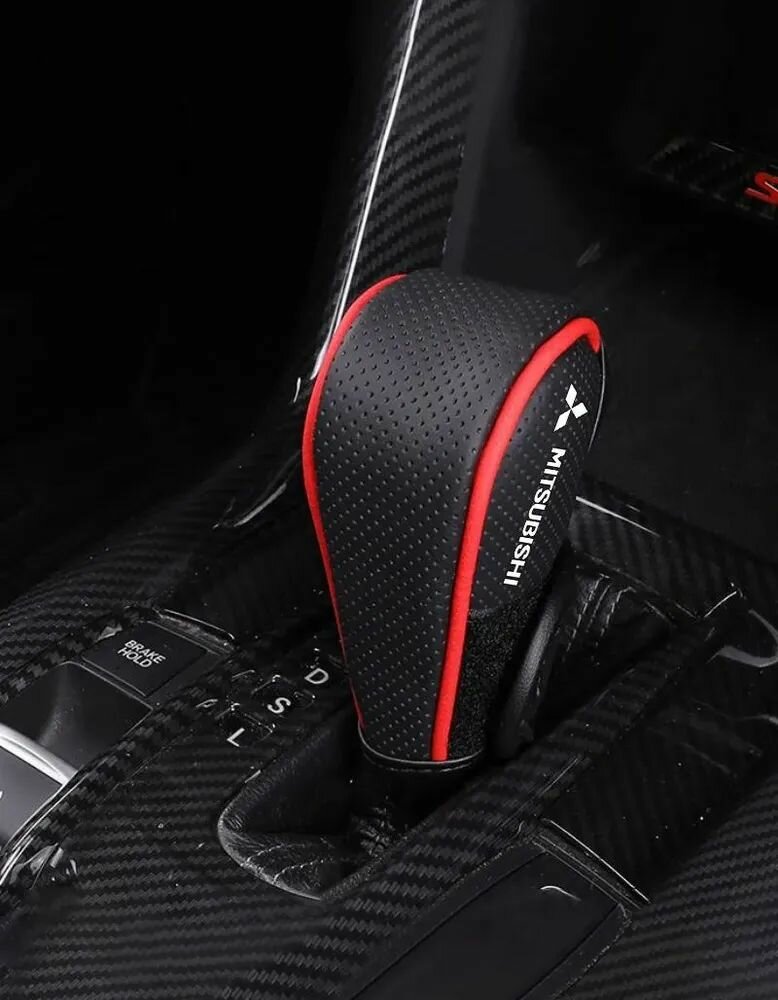 Обшивка автомобильная арт. Чехол на ручку переключения передач - Mitsubishi