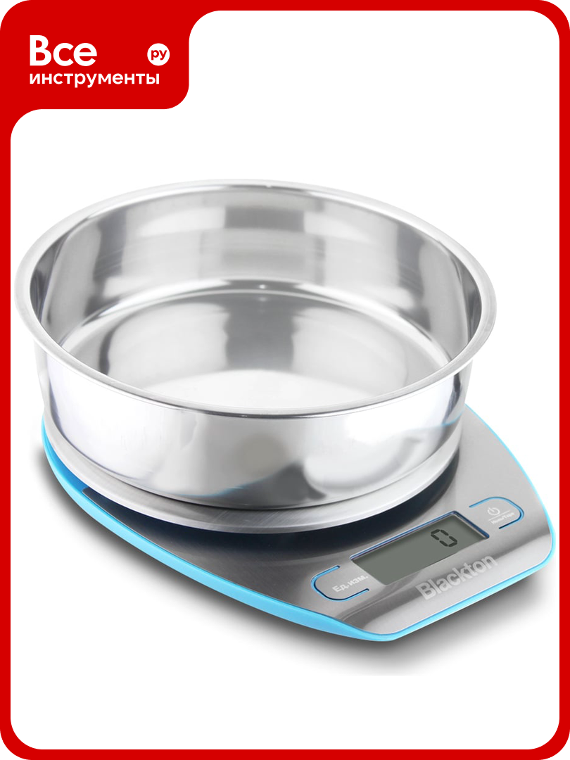 Кухонные весы Blackton Bt KS1005 стальной 86185908 электронные весы из нержавеющей стали с сенсорным управлением