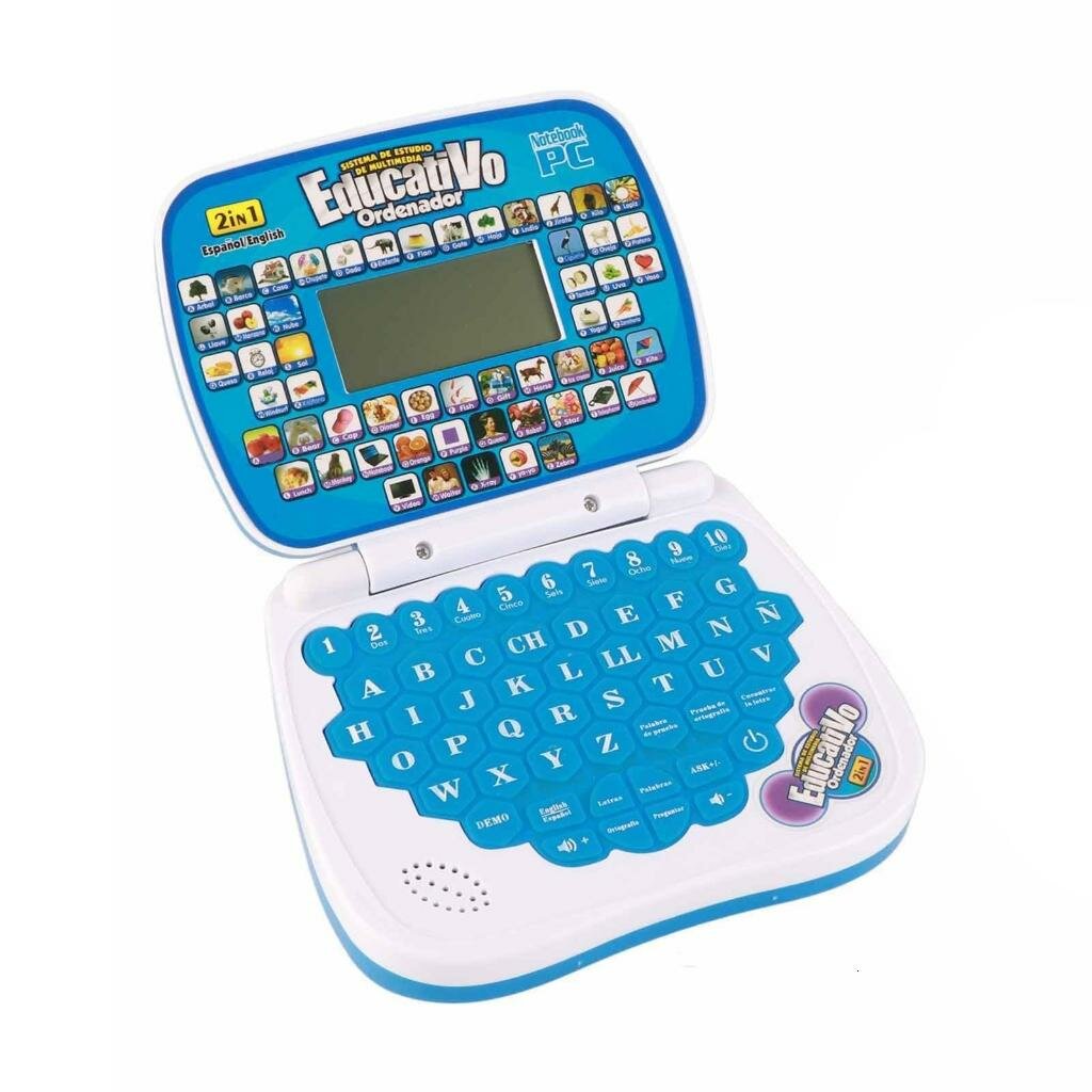 Интерактивная двуязычная обучающая машина, Синий