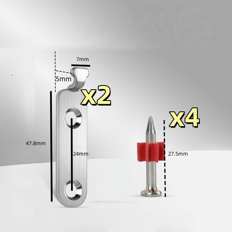 Гвозди, цементные гвозди, гвозди для стен, специально для штукатурных стен, белых стен, стен с шпатлевкой, для подвешивания свадебных фоторамок, скрытые крючки из нержавеющей стали.