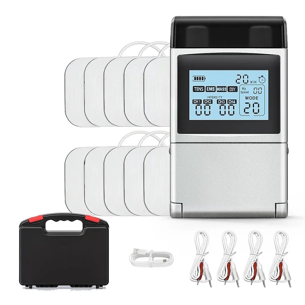 SALORIE ТENS-машина для миостимуляции Silver