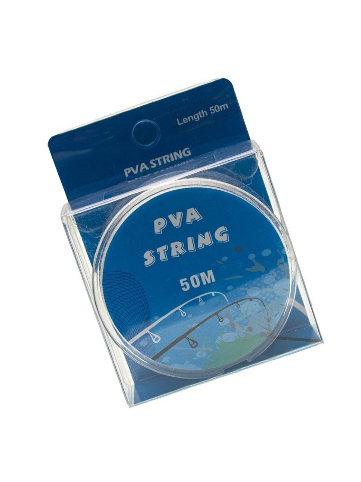 50-метровая водорастворимая леска для ловли карпа в европейском стиле из ПВА