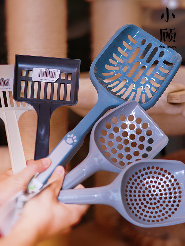 Бельгия SAVIC лопата для кошачьего туалета с круглым отверстием длинная и утолщенная пористая лопата для домашних