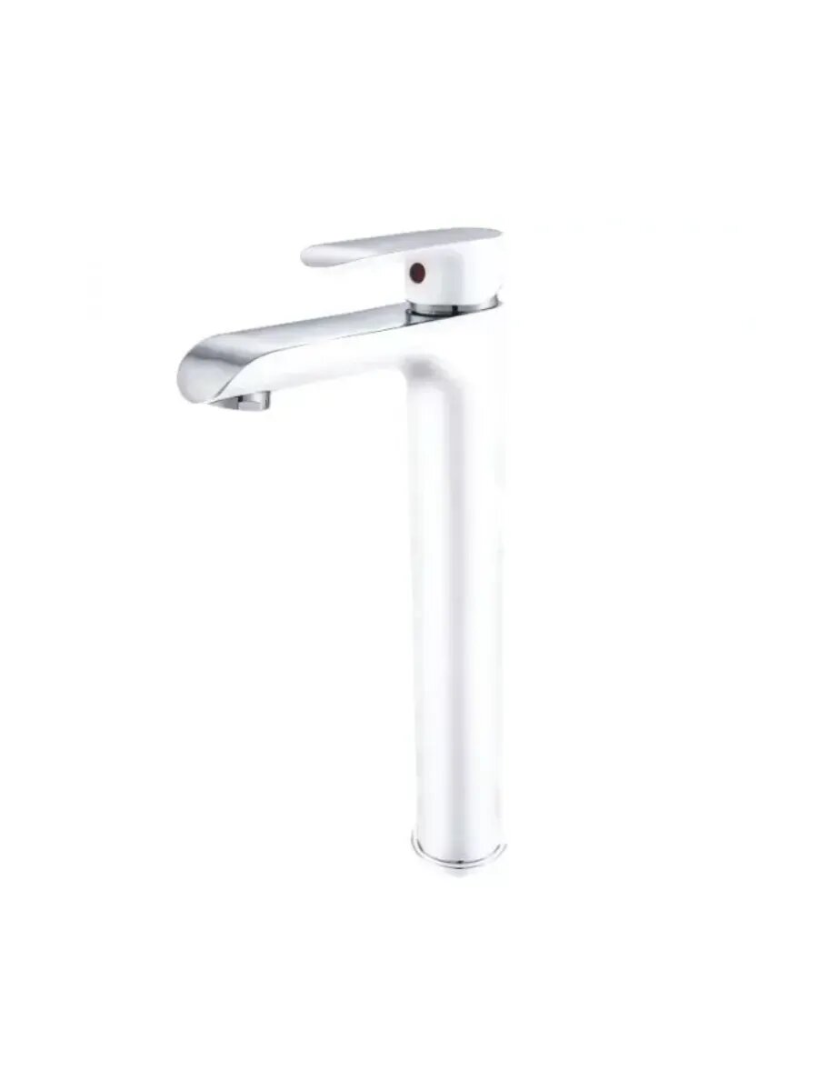 Смеситель для раковины Высокий GB3010WC Белый хром