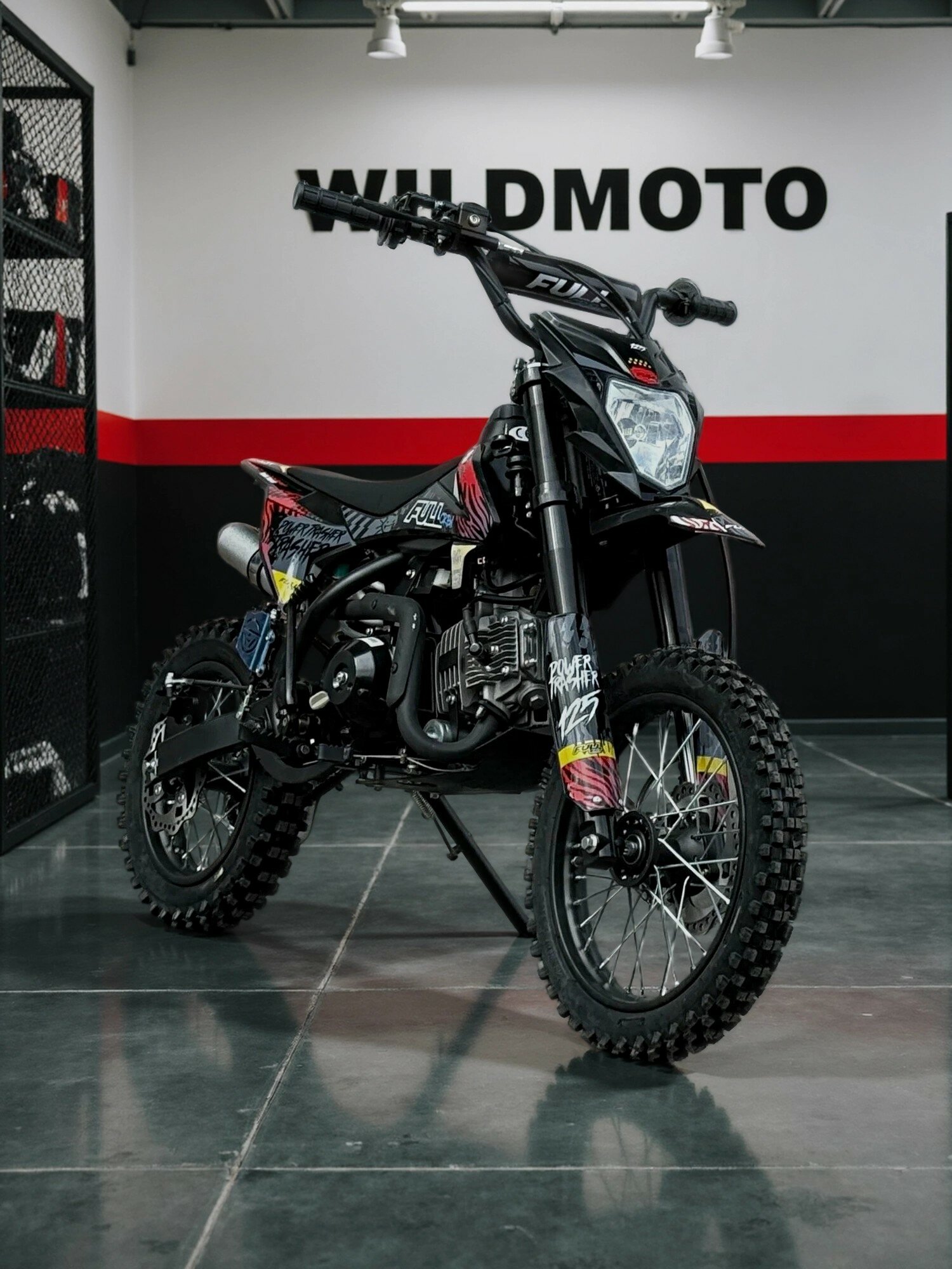 Питбайк FullCrew Power Trasher 125cc 14\12 ❗ (п\автомат эл. стартер)