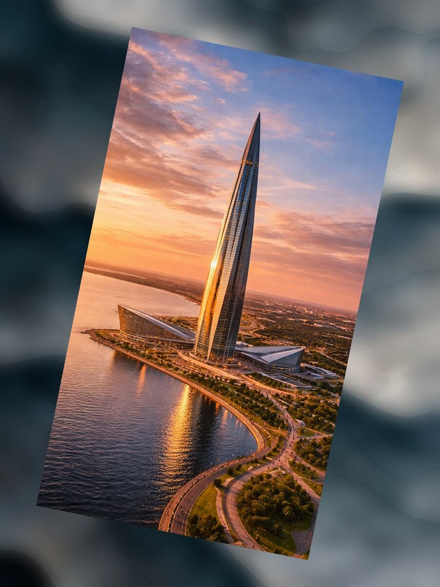 Постер "Санкт-Петербург", 29.7х42см, А3, глянцевый