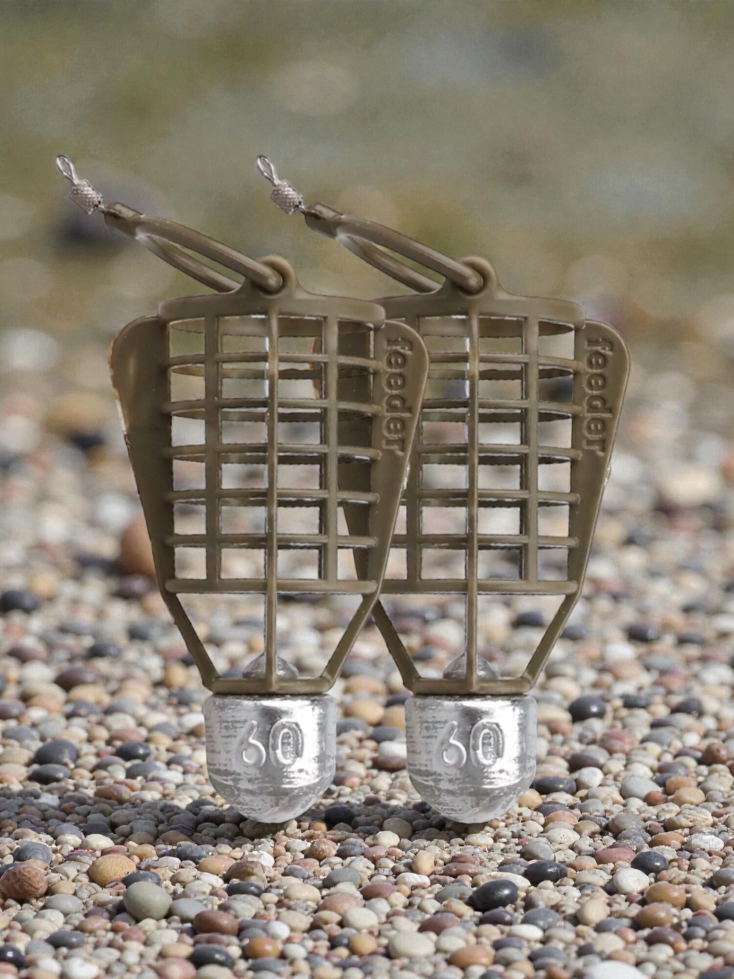 Кормушка рыболовная Mitin Пуля, фидерная, для дальнего заброса, 60 г, набор 2 шт.