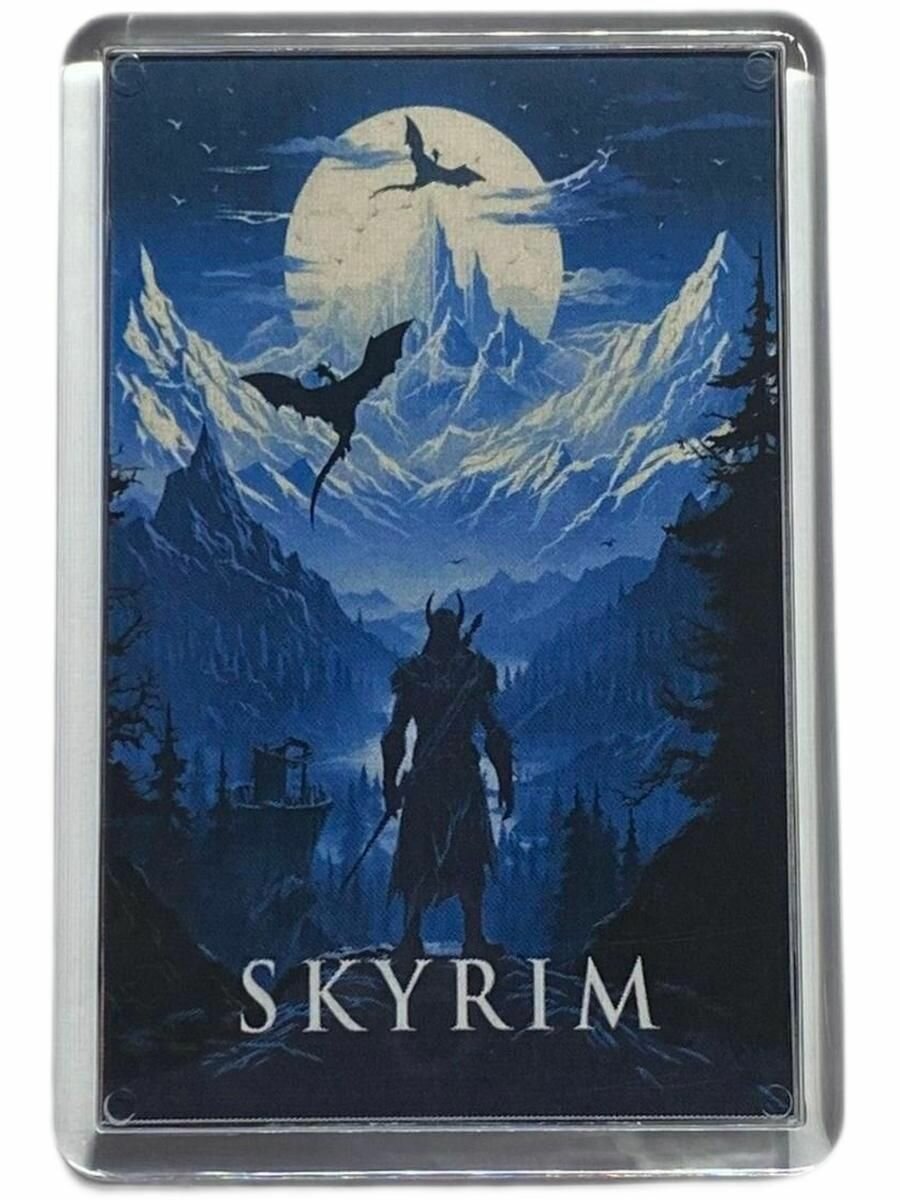 Магнит на холодильник "TES 5 Skyrim" "Скайрим" №62