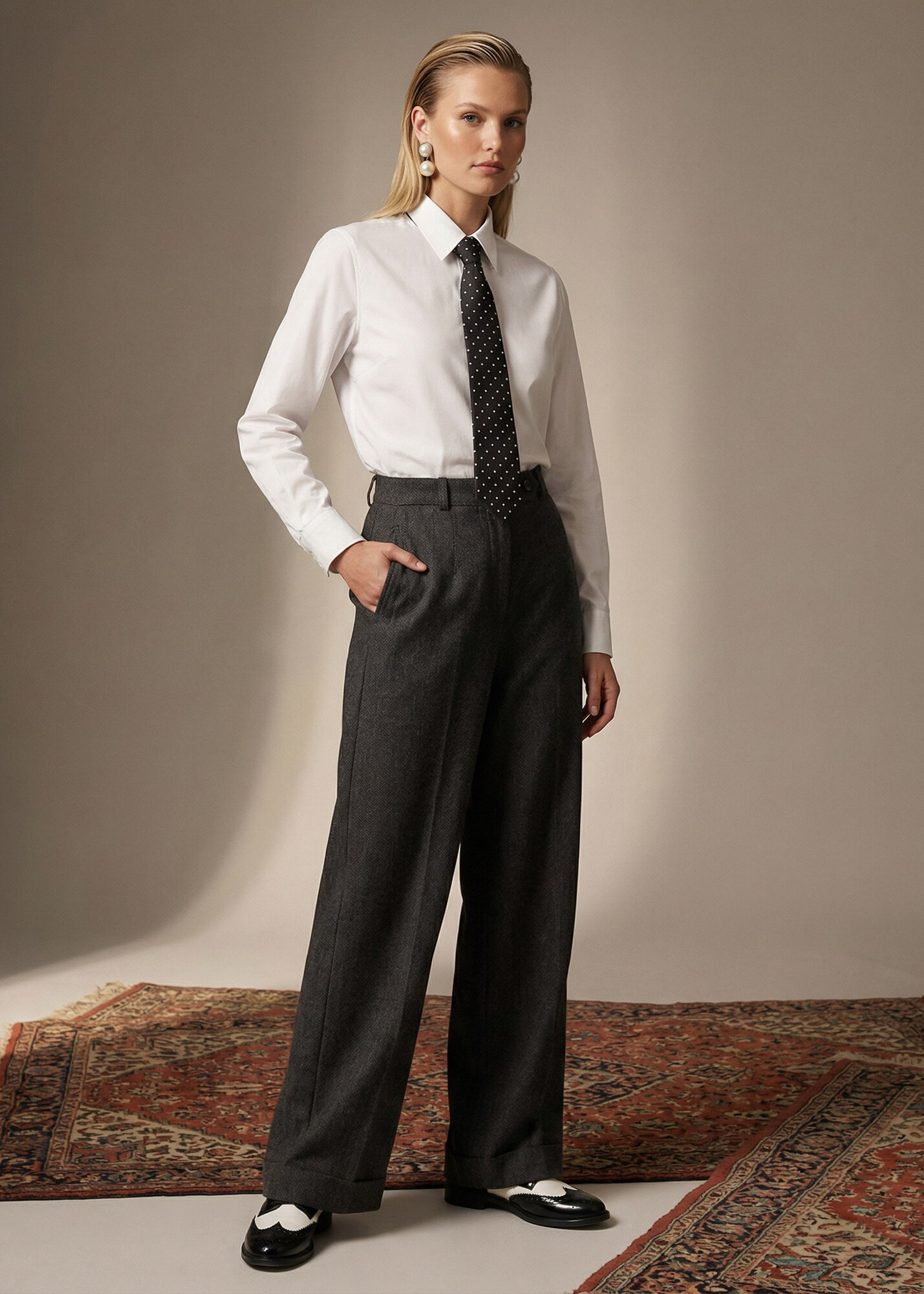 Брюки трубы Базовая коллекия