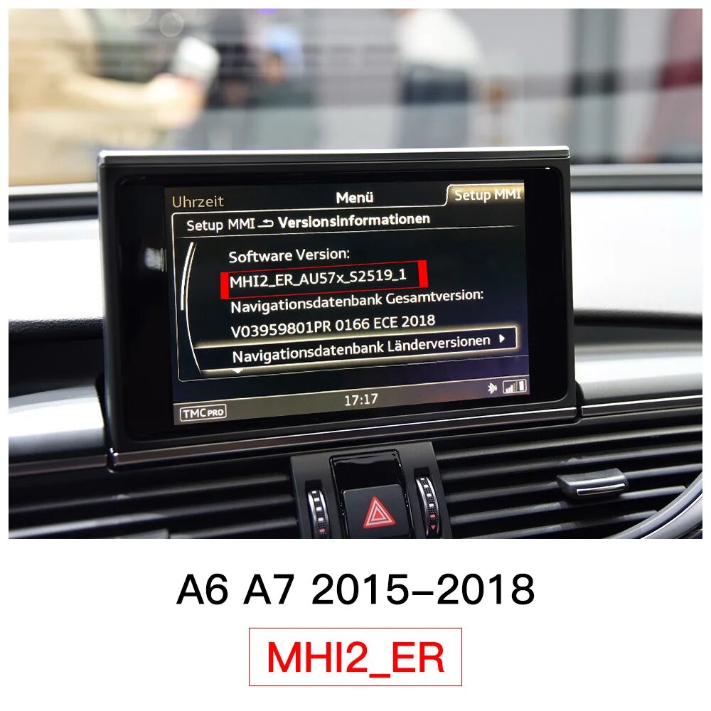 Беспроводной интерфейс AUTOABC CarPlay для Audi A6 A7 RMC HN MHI2 2012-2018 с A6 A7 MHI2 ER