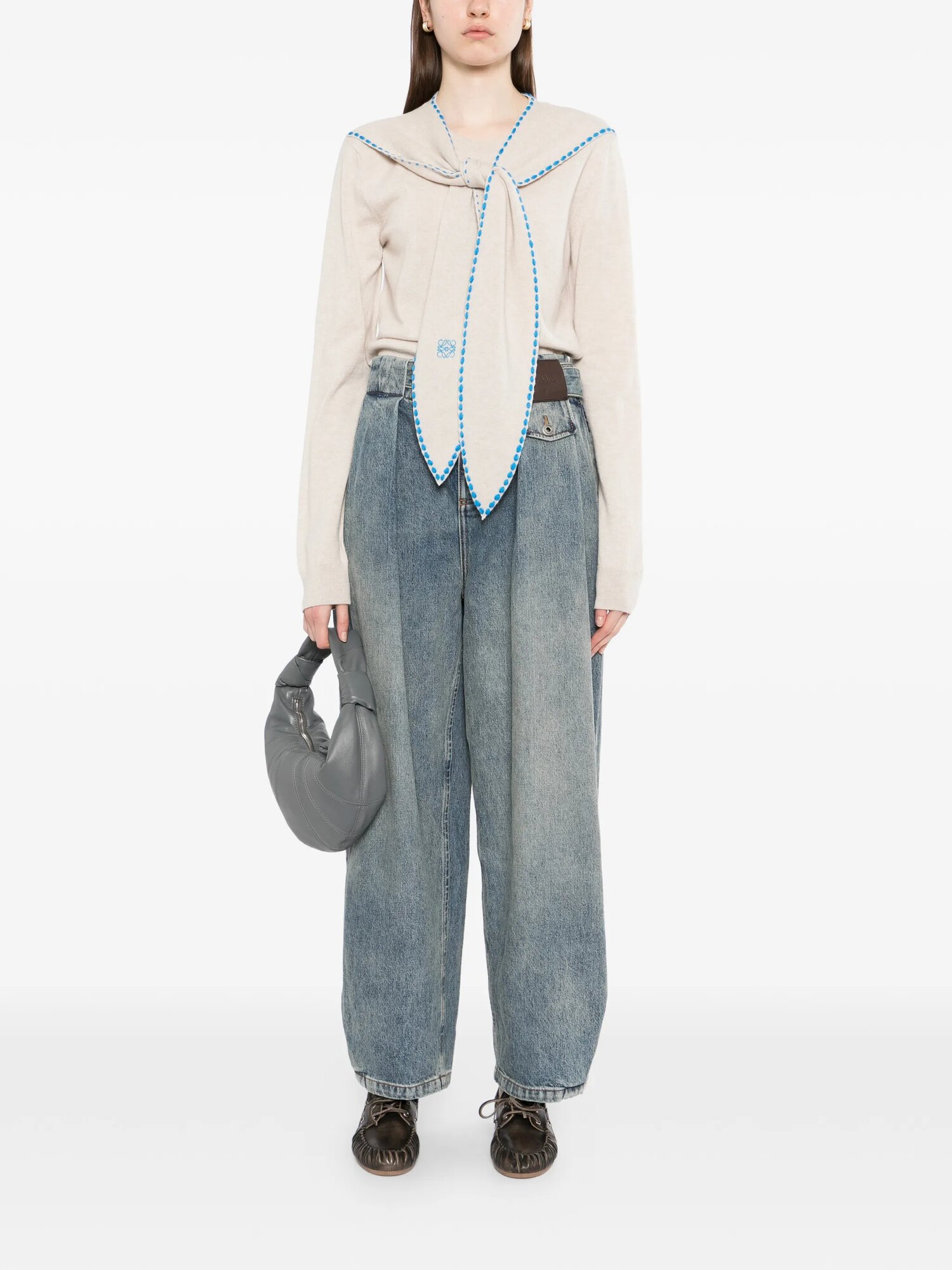 Джинсы Loewe Washed jeans, размер 38, blue — фото 1