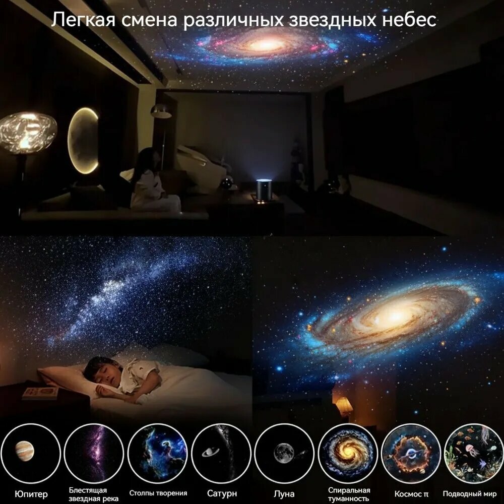 Светильник Лунная планета Ночник Светильник для спальни USB-порт