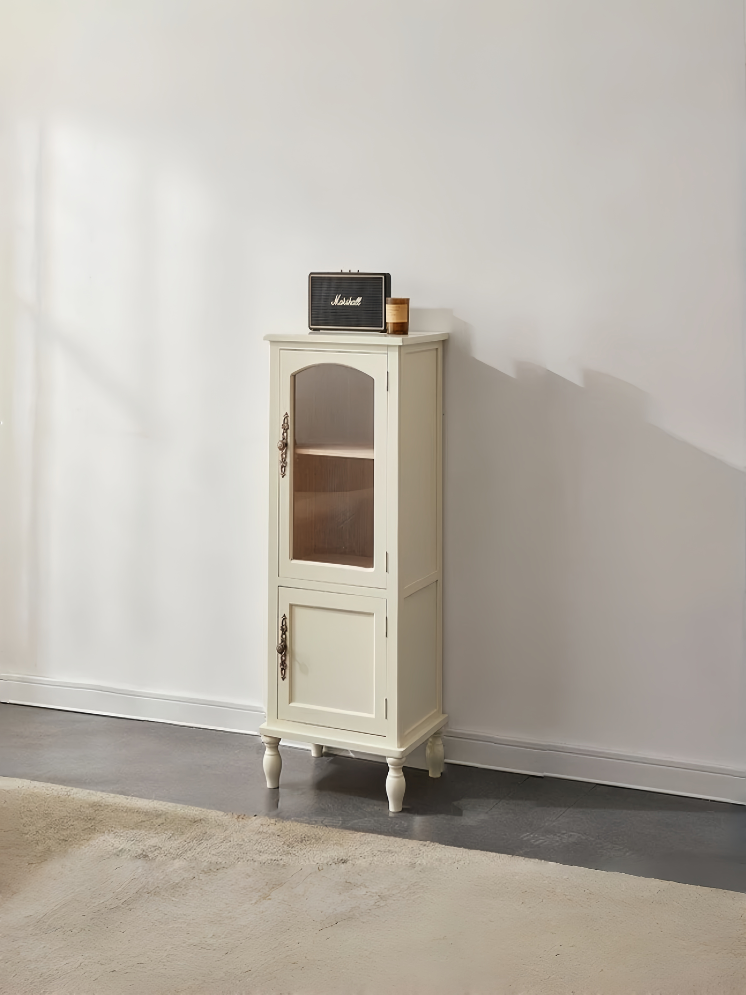 Комод-секретер, для дачи, ретро, цвет n4, фанера/массив дерева, 35х35х104 см