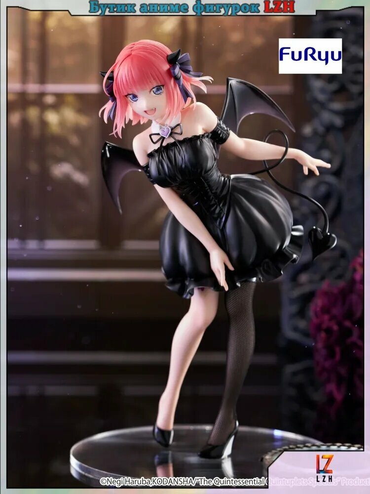 Аниме Фигурка FuRyu The Quintessential Quintuplets BiCute Dark Накано Нину(Nakano Nino) 24см (LZH)