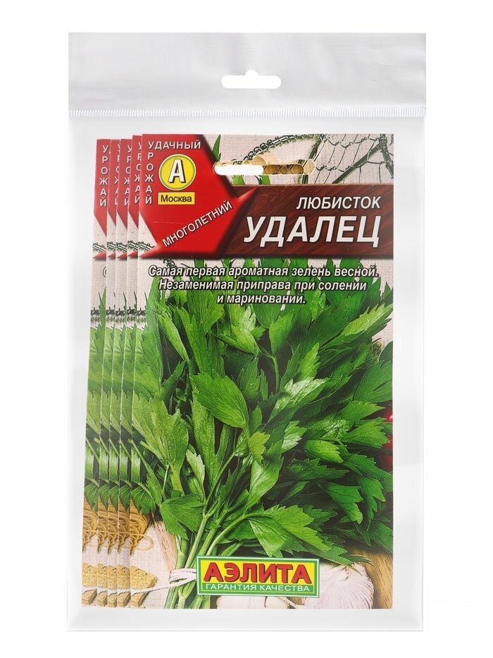 Набор семян Мой выбор Любисток Удалец, пряность, 5 шт