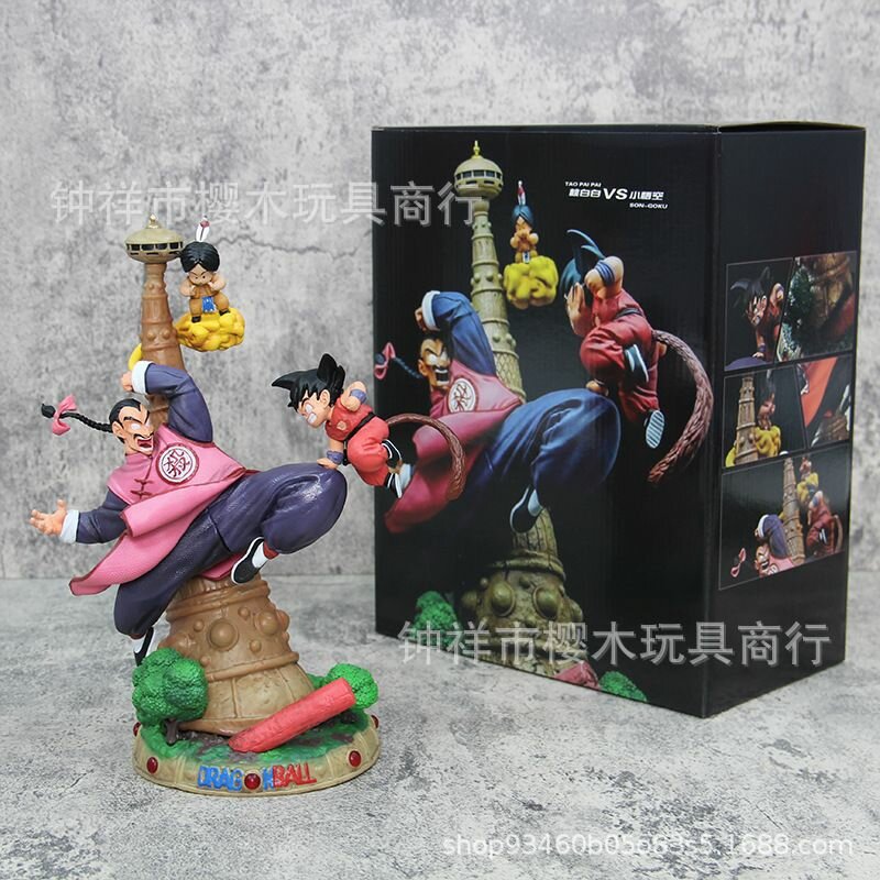 Фигурка Dragon Ball: Пикколо против Гоку на Башне Небесного Мудреца, коллекционная сцена