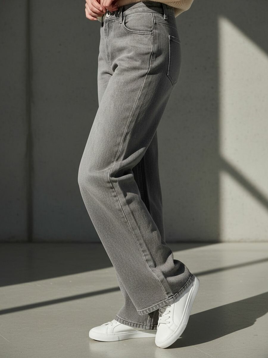 Джинсы широкие 