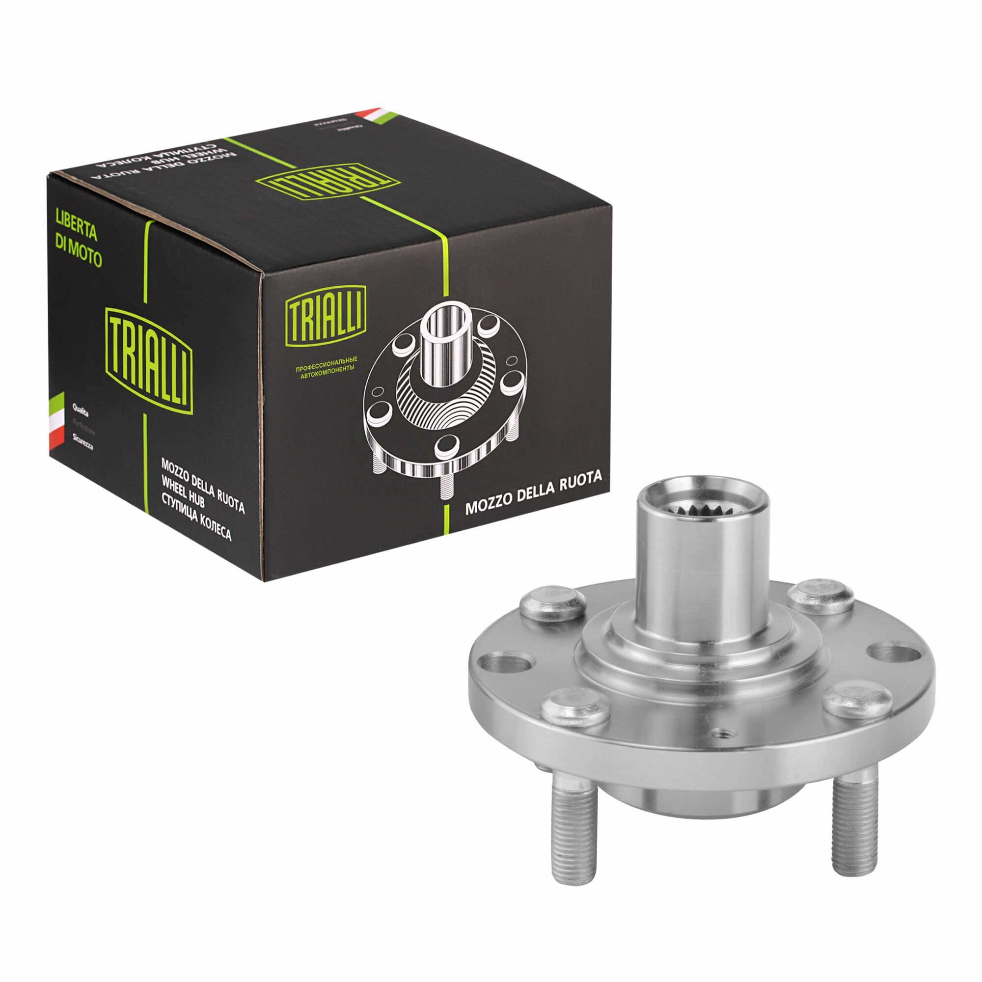 Ступица AVEO, SPARK 10- Передняя (Trialli) MR0504