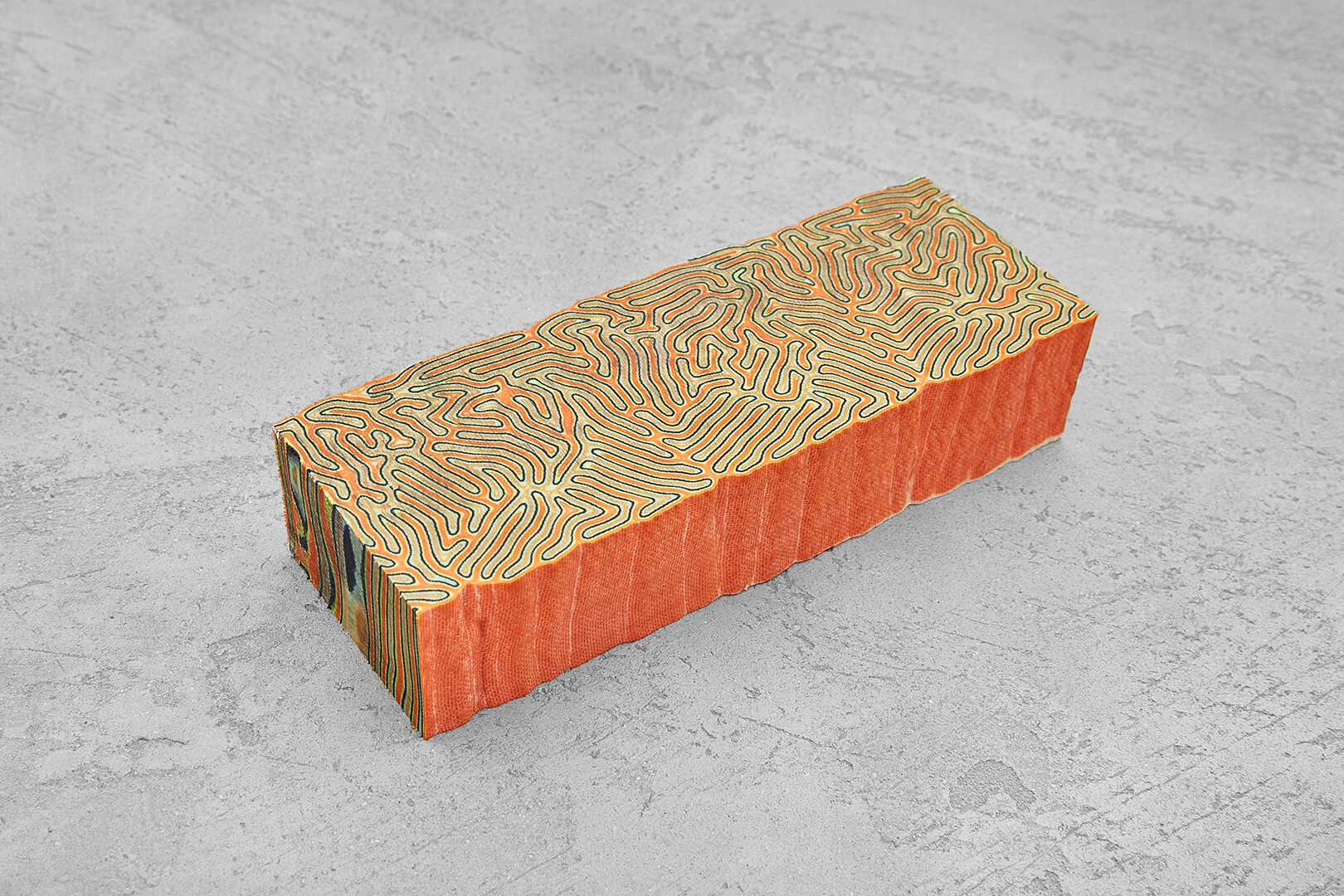 Авторская микарта, блок 138х47х28мм T081