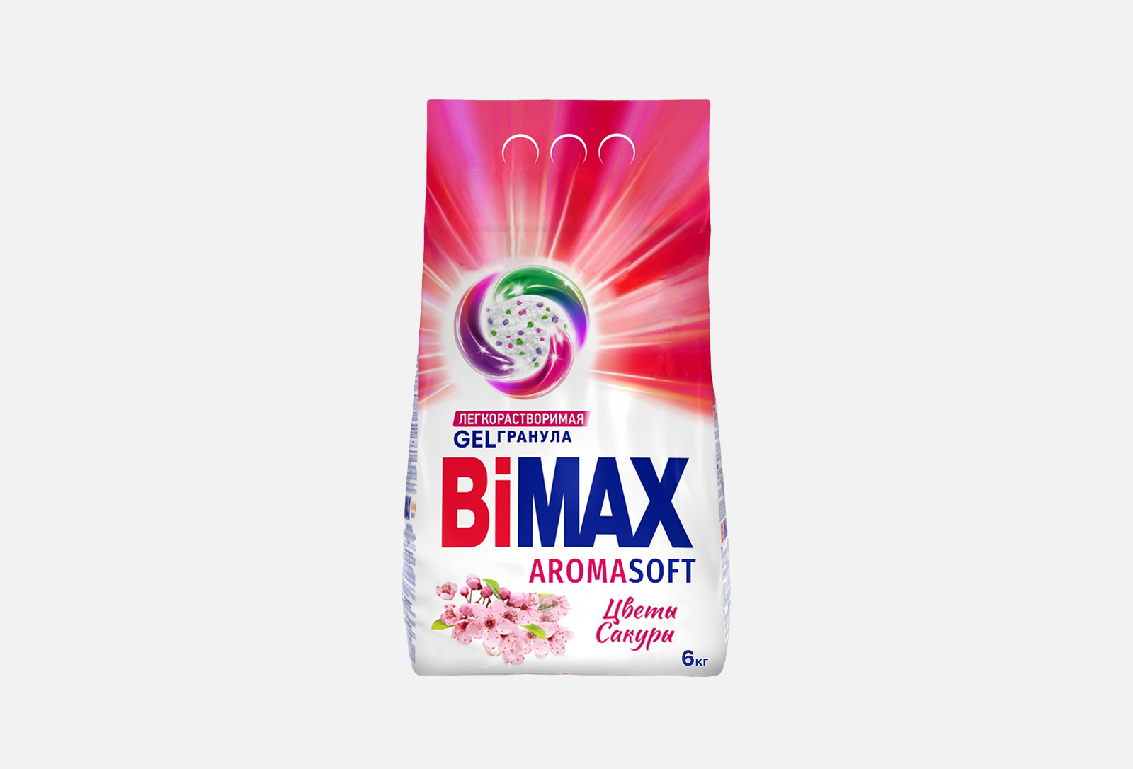 Стиральный порошок BIMAX Цветы сакуры, 6 кг