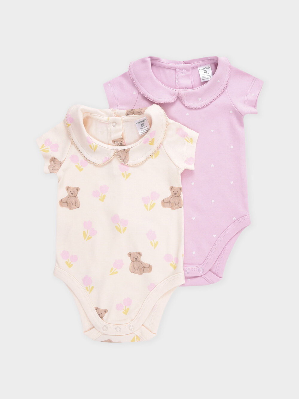 Боди боди из натурального хлопка для ребенка, 2 шт, комплект из 2 шт.