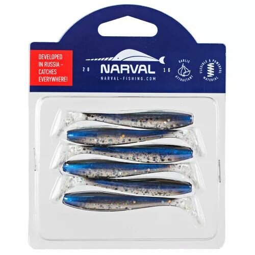 Силиконовая приманка Narval Choppy Tail 8cm #036 6шт.