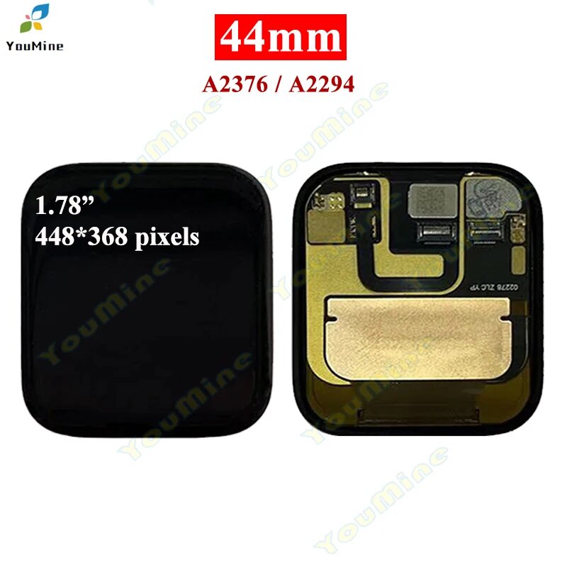 Для Apple Watch Series 6, ЖК-дисплей, сенсорный экран, дигитайзер 40 мм/44 мм, замена Pantalla 44mm