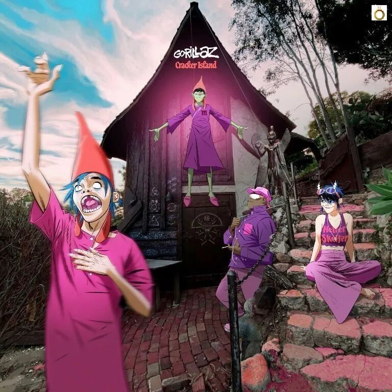 Gorillaz - Cracker Island (2023) - Виниловая пластинка, альбом indie pop/rock — фото 1