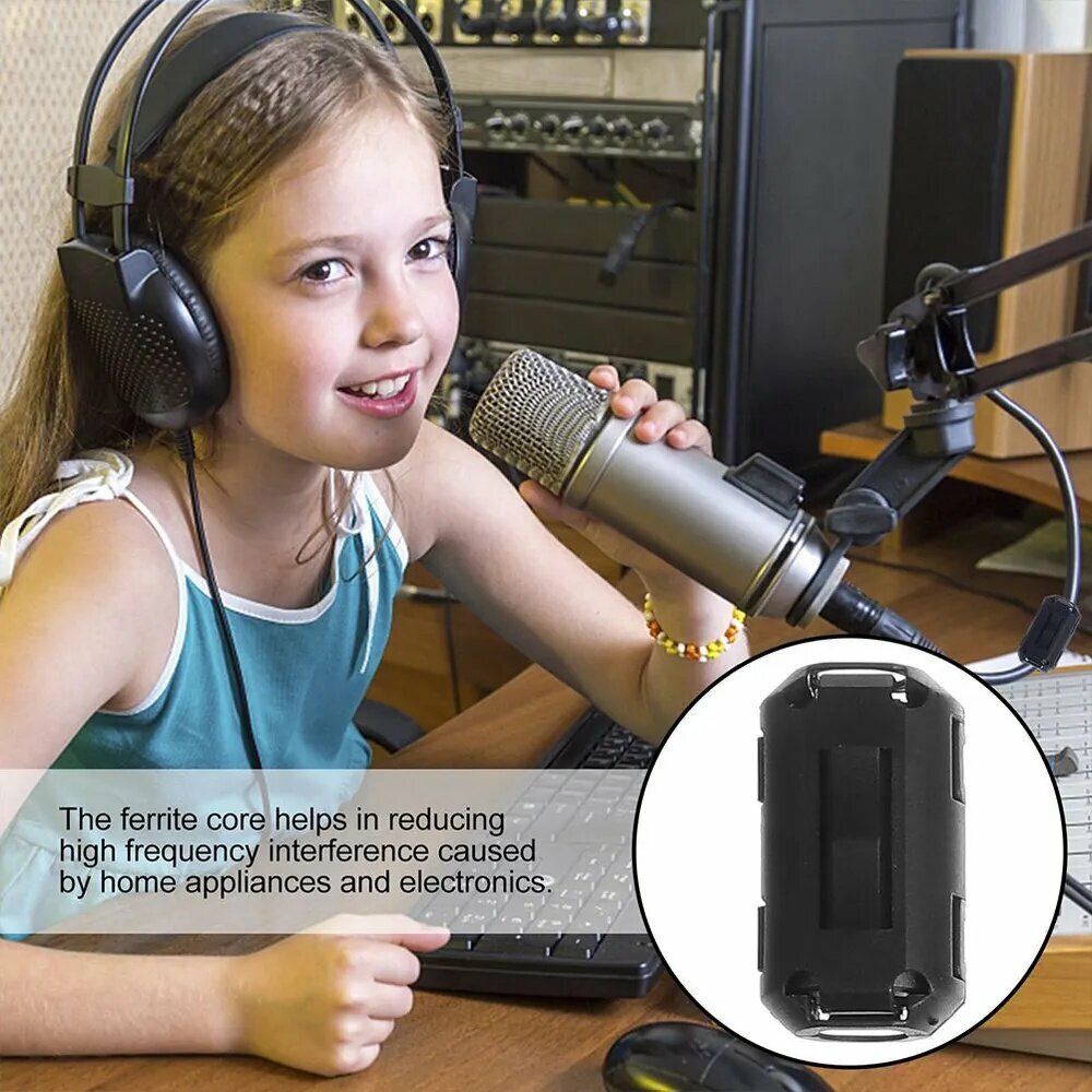 25 Штук Ферритовых Фильтров, Для Улучшения Качества Сигнала, Из Ферритового Материала