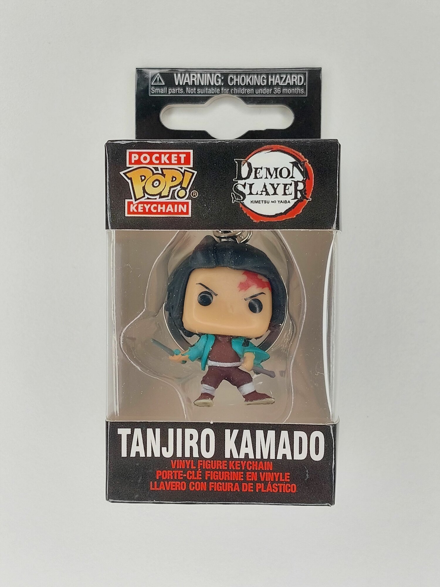 Брелок keychain Танджиро Камадо Tanjiro Kamado из аниме Истребитель демонов/ Клинок рассекающий демонов