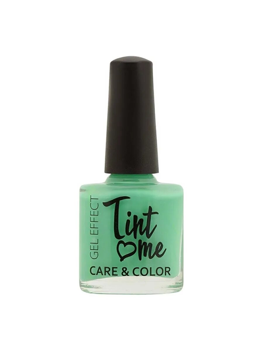 Лак для ногтей Tint me Care & Color зеленый тон 40 10 мл