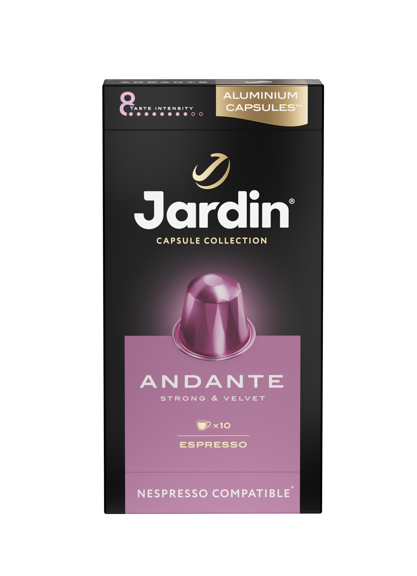 Кофе в алюминиевых капсулах Jardin Andante, 10 шт