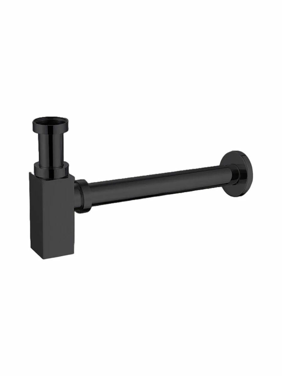 Сифон для раковины без выпуска AZARIO G 1 1/4 черный (AZ-109-BL)