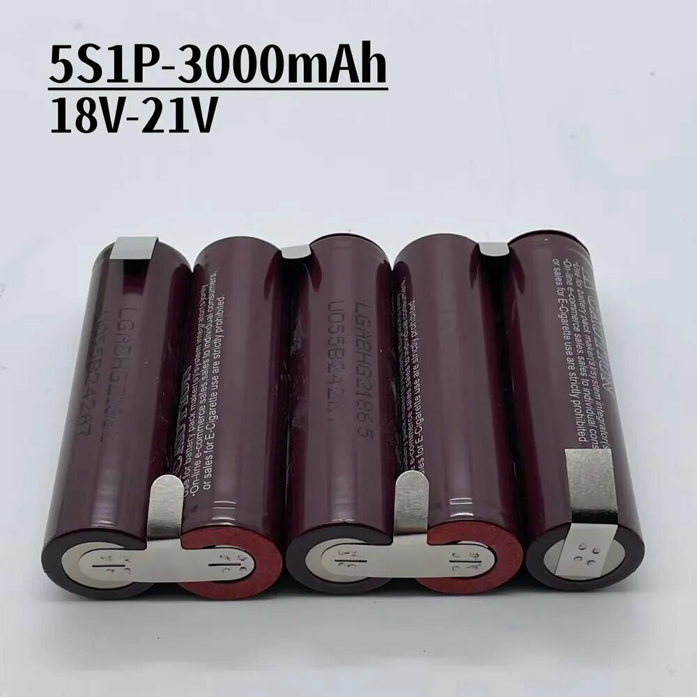 Сварочный аккумулятор емкостью 3000/6000 мач18650, 10,8 В-25,2 В, подходит для замены батарей в различных инструментах