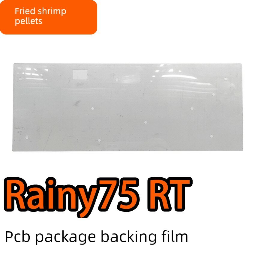 Магнитные переключатели WOB Rain75Rainy75RT для киберспорта, звукопоглощающая подложка PORON, хлопковая подложка PET,