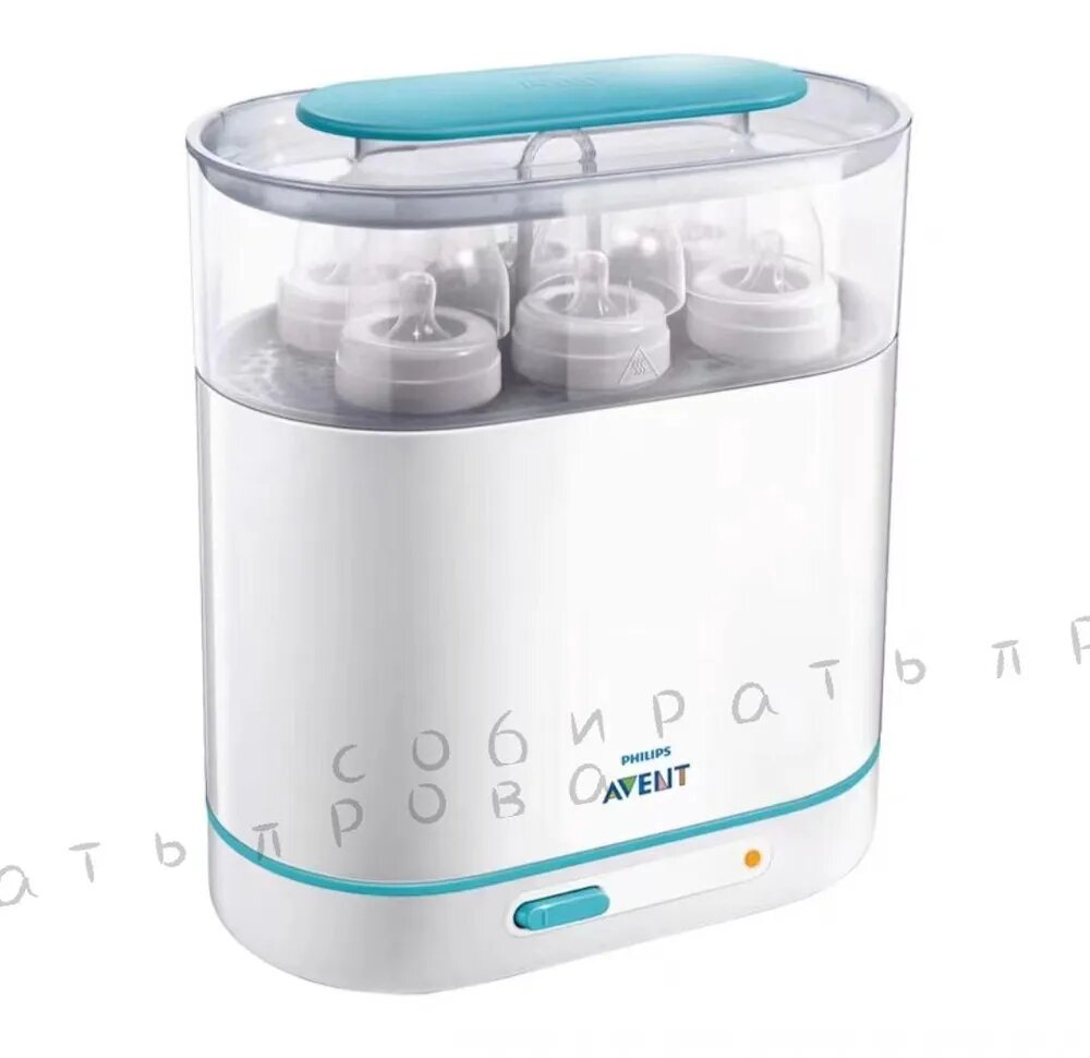 Avent SCF284 3-in-1 Электрический паровой стерилизатор для бутылочек - белый
