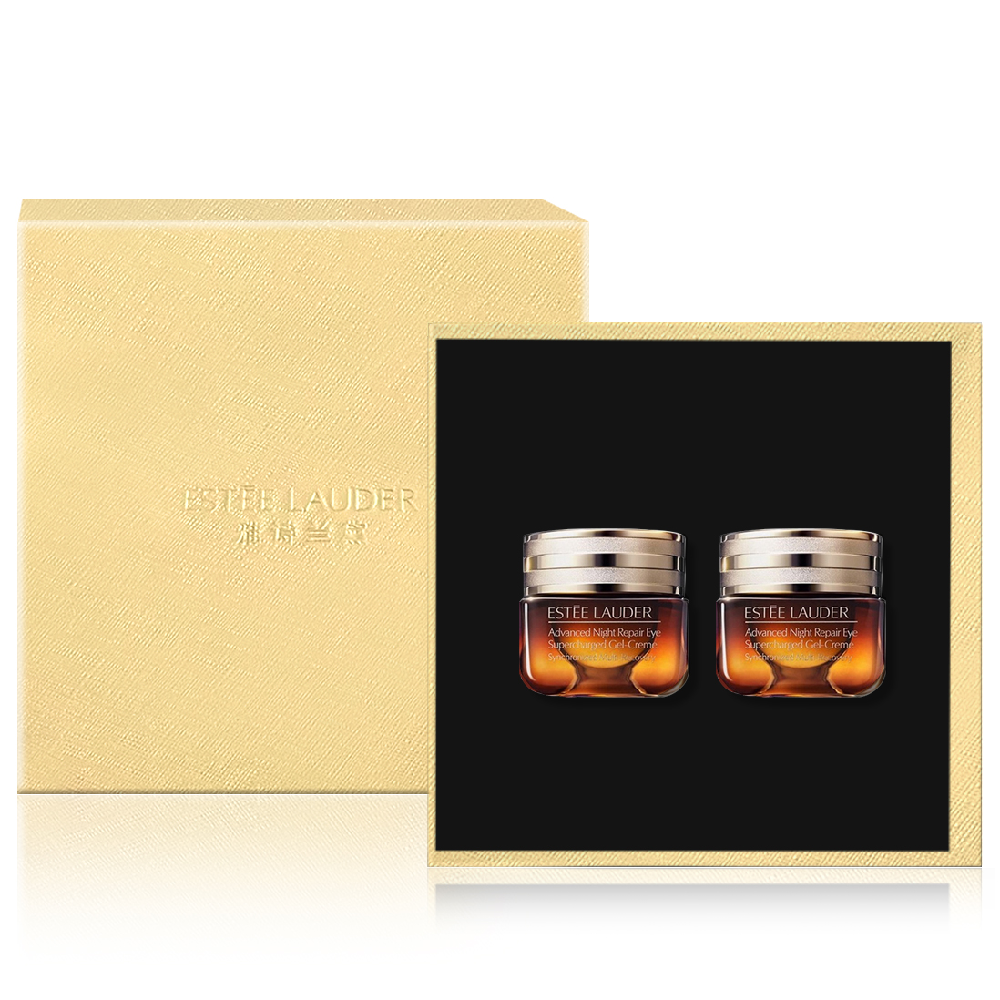 Крем для глаз унисекс ESTEE LAUDER, набор 30 мл (15 мл х 2) в подарочной коробке