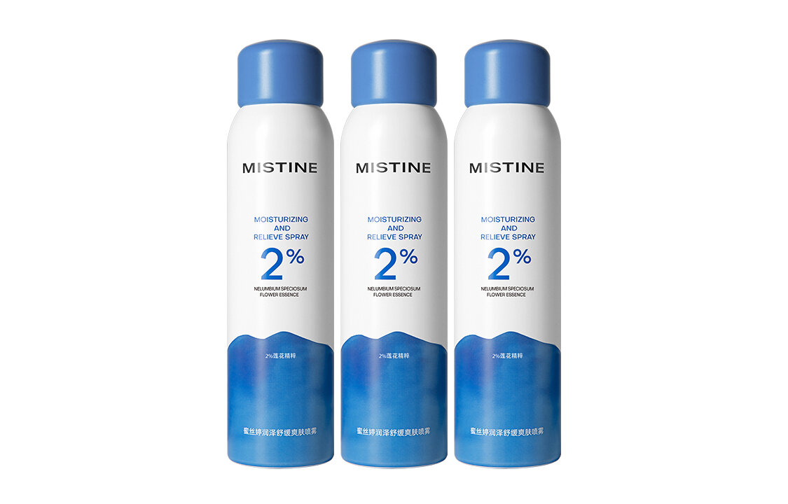 Увлажняющие спреи Mistine Унисекс, 100ml*3, 5747505, 100ml*3, успокаивающие, стабилизирующие, увлажняющие и гидратирующие