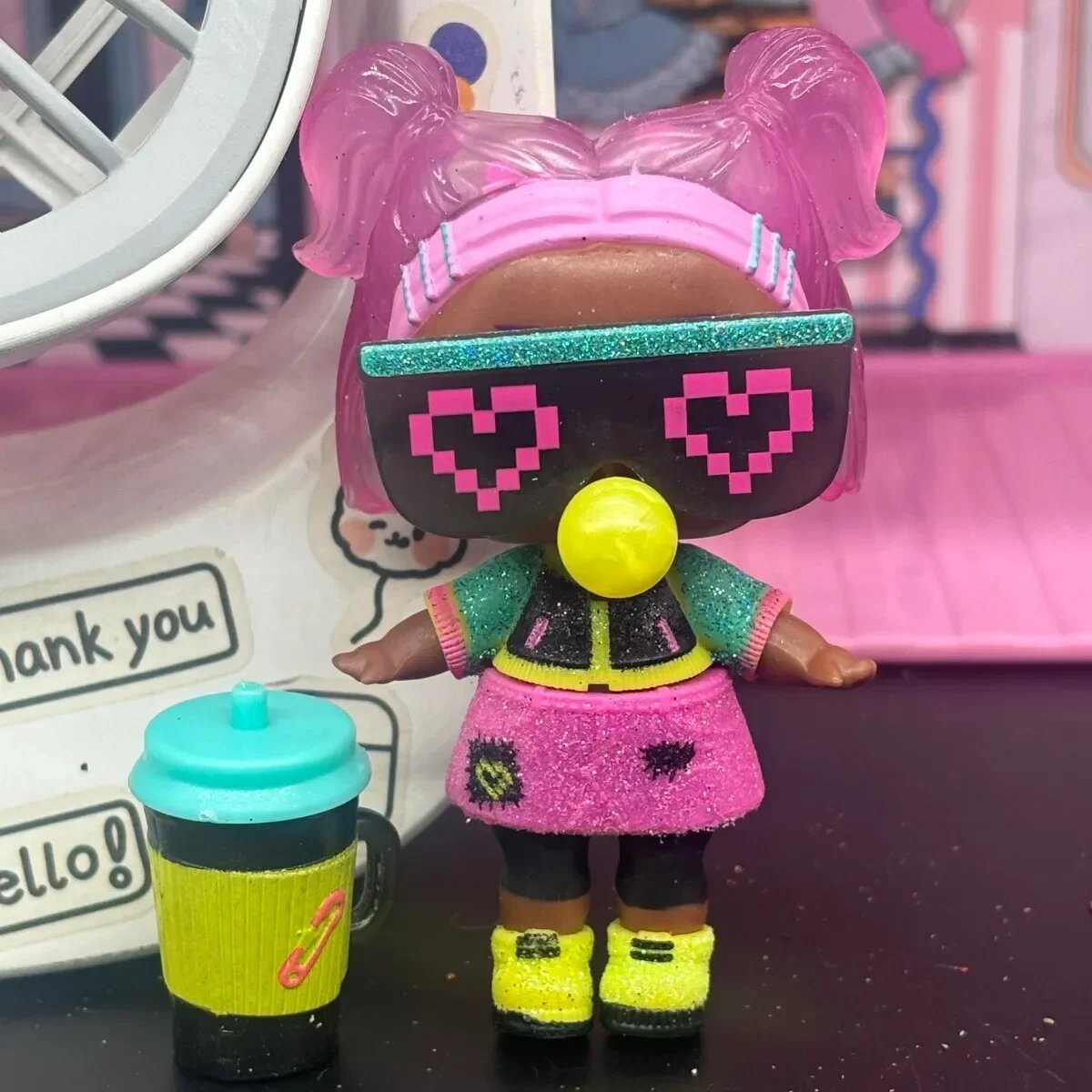 8CM LOL Doll Collectible Girl DIY Toy Doll Set Includes Doll Clothes, Shoes and Accessories Children's Birthday Gift