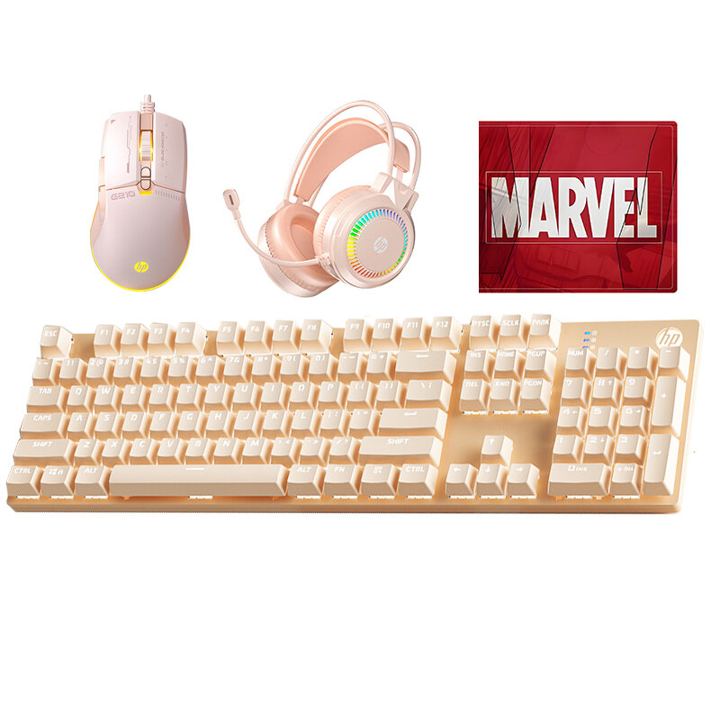 Клавиатура унисекс HP 1454640743 USB проводная для настольного компьютера и ноутбука