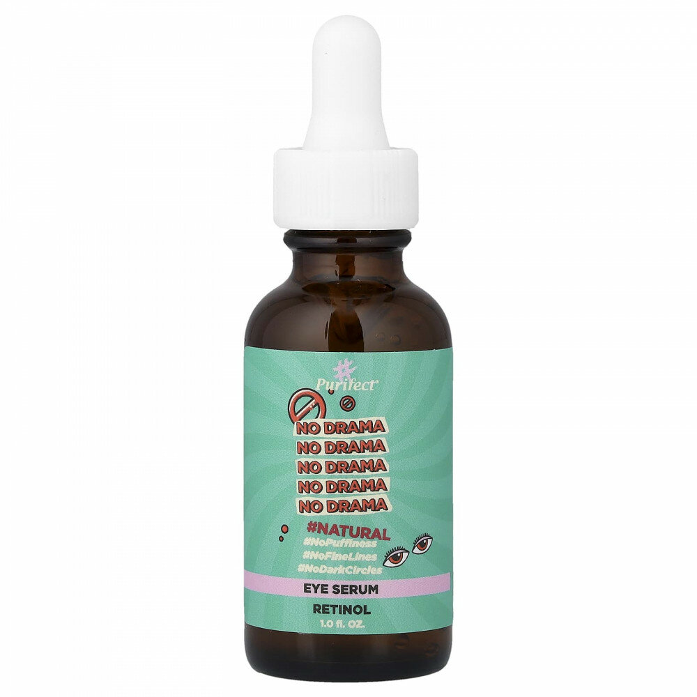 Purifect, сыворотка для кожи вокруг глаз, ретинол, 30 мл (1 жидк. унция)
