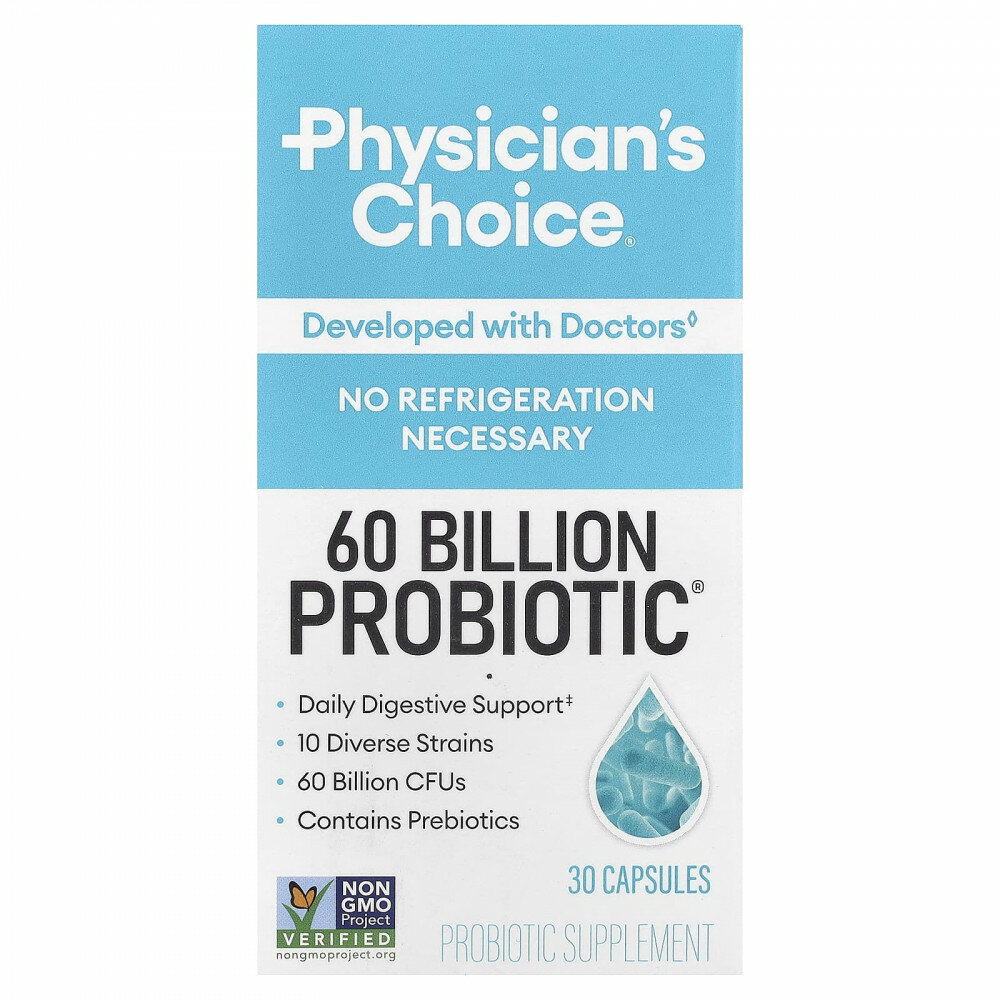 Physician's Choice, 60 млрд Probiotic®, 30 капсул
