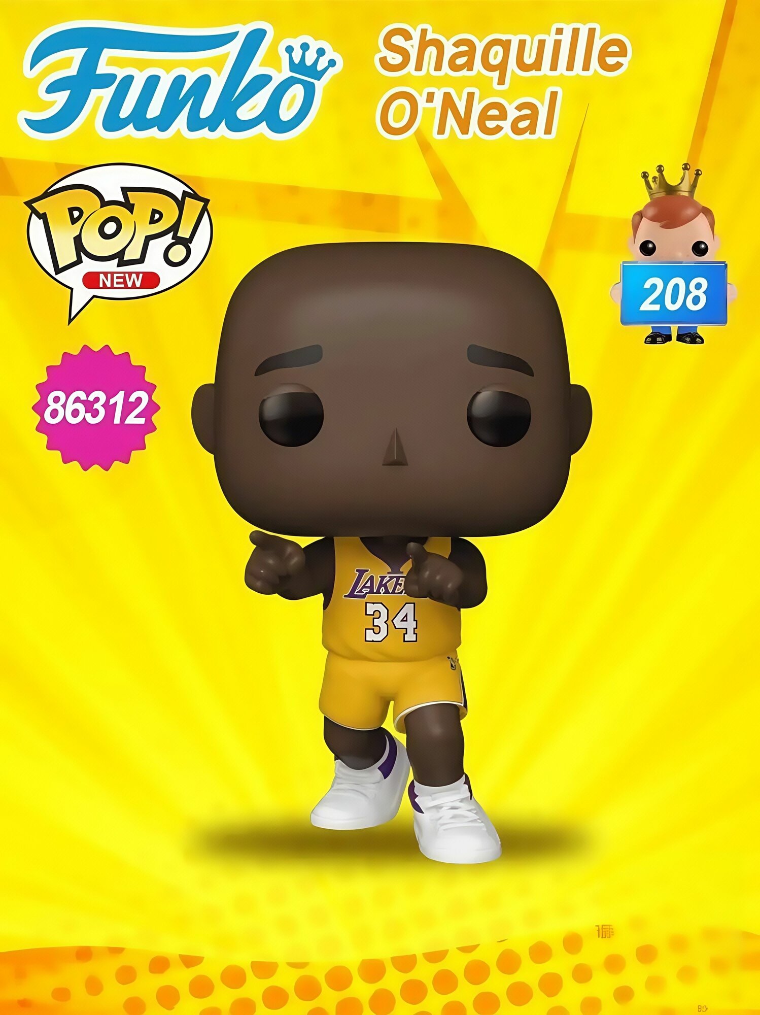Поп NBA: Лейкерс - Шак ('00 Победа в Финале Запада) funko pop