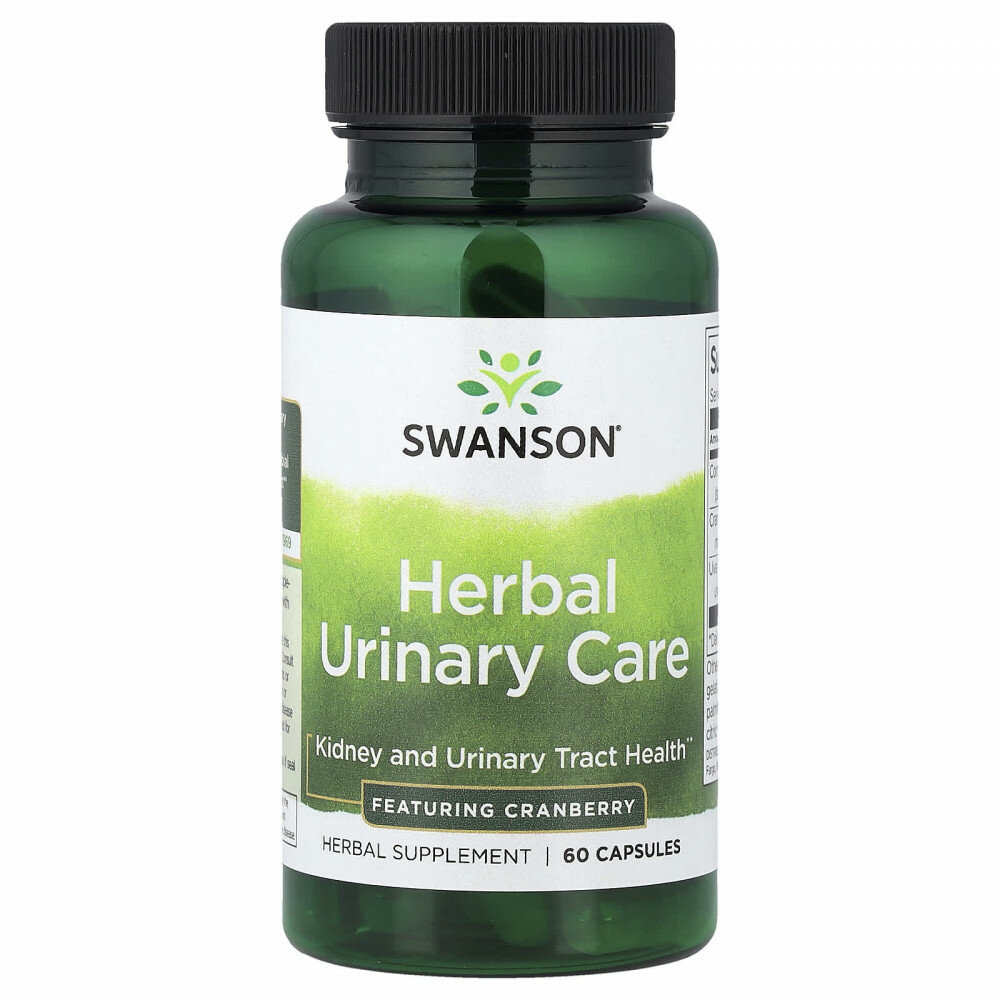 Swanson Vitamins, травяное средство для мочеиспускания, 60 капсул