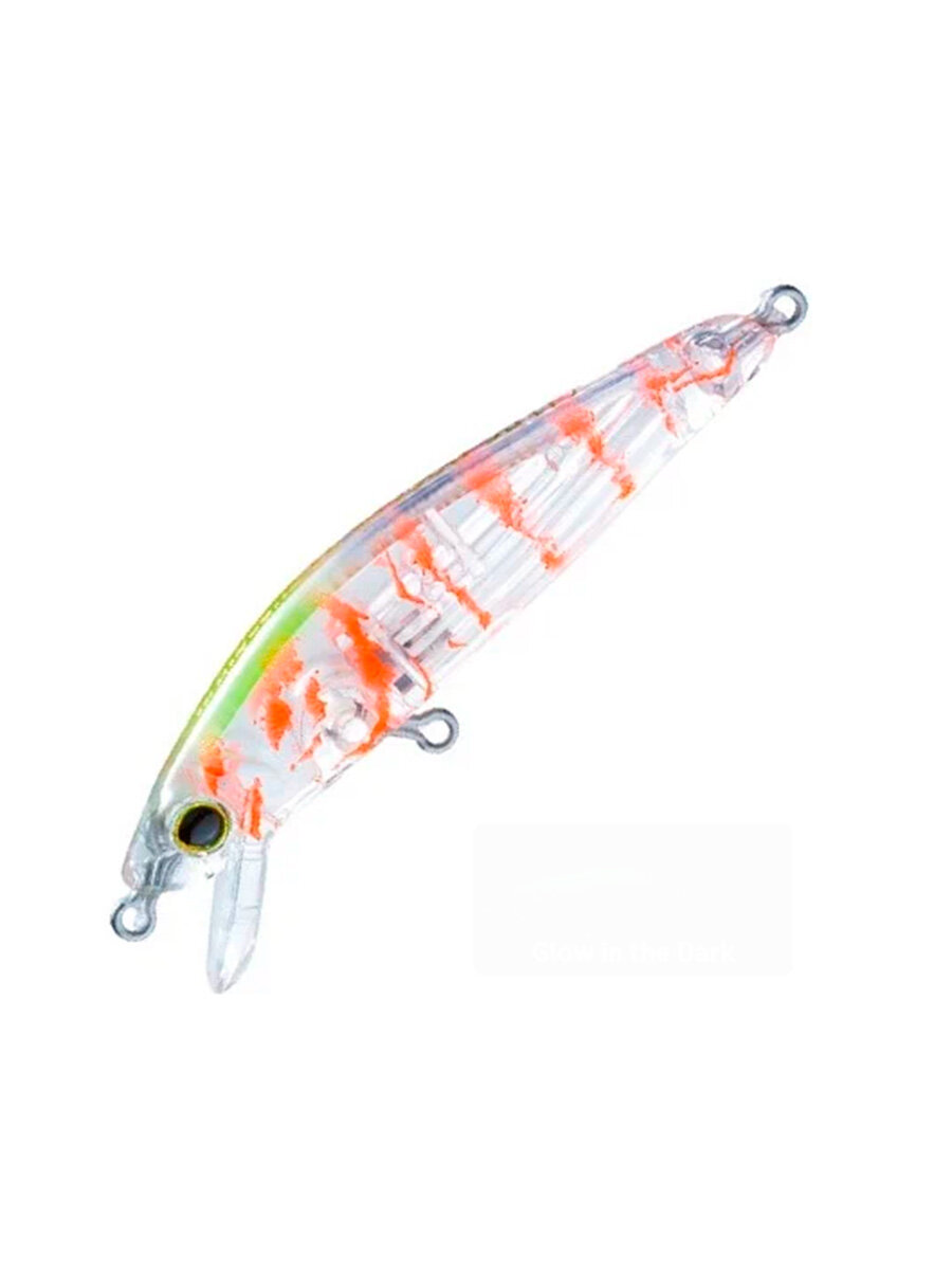 Воблер для рыбалки Duel Hardcore LG Minnow 50F F1198-LSOA, 50 мм, 2,5 г, медленно всплывающий, минноу